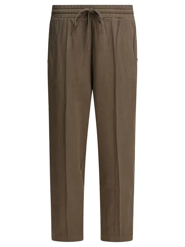 ALTUM Cotton Drawstring Trousers - Green