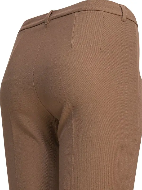Max Mara Stretch Cotton-blend Trousers