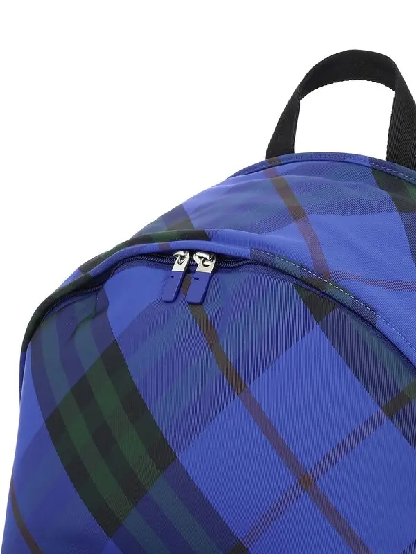 Burberry Check Nylon Backpack