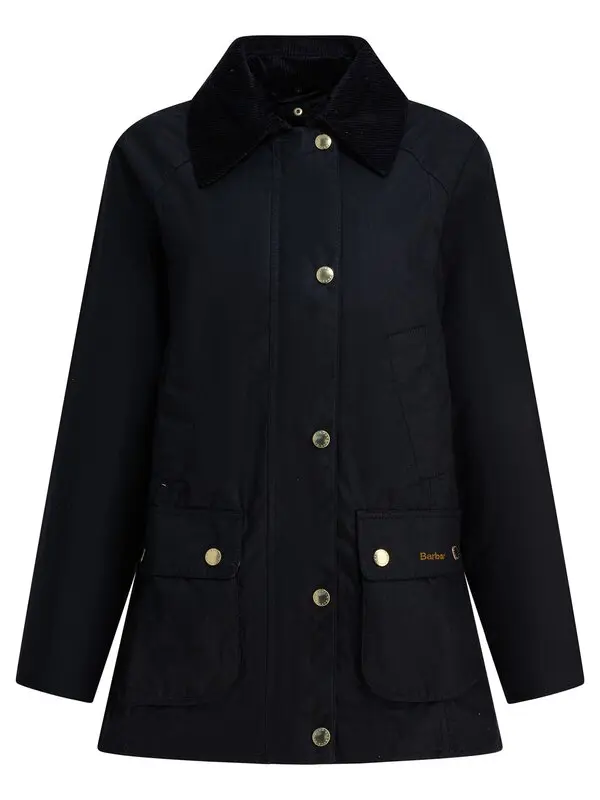 Barbour Modern Beadnell Waxed Cotton Jacket - Black