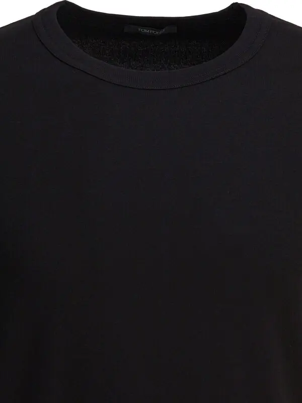 TOM FORD Cotton Underwear T Shirt - Black