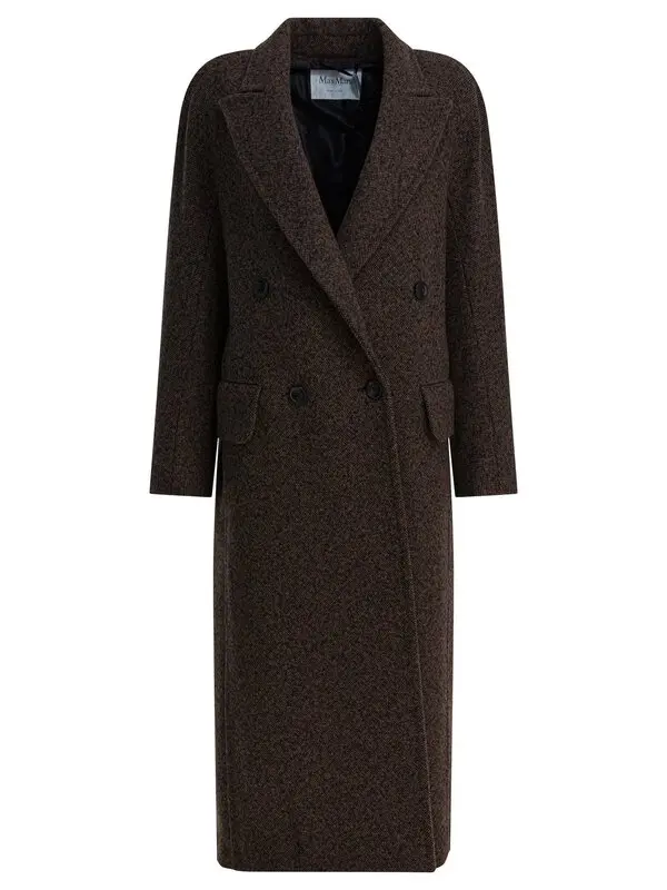 Max Mara Long Wool And Cashmere Coat