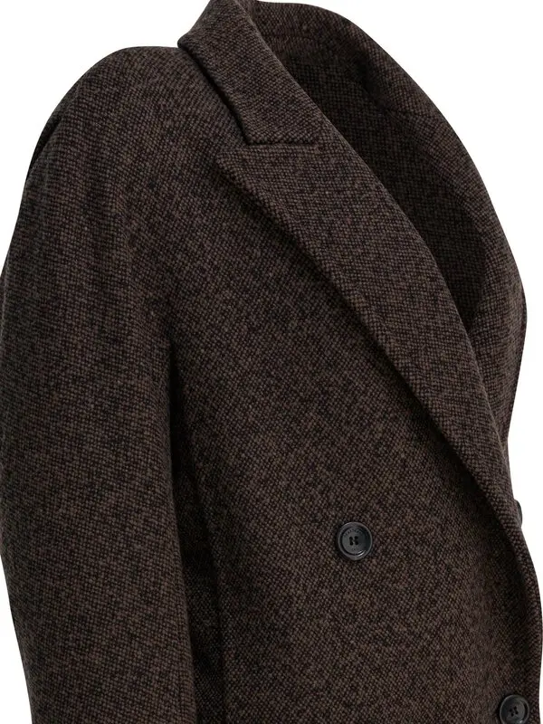 Max Mara Long Wool And Cashmere Coat