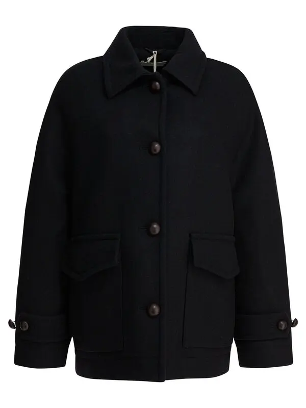 CIRCOLO 1901 Pocketed Jacket - Black