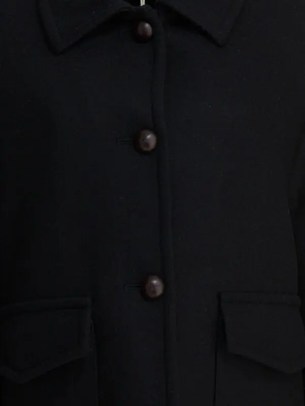 CIRCOLO 1901 Pocketed Jacket - Black