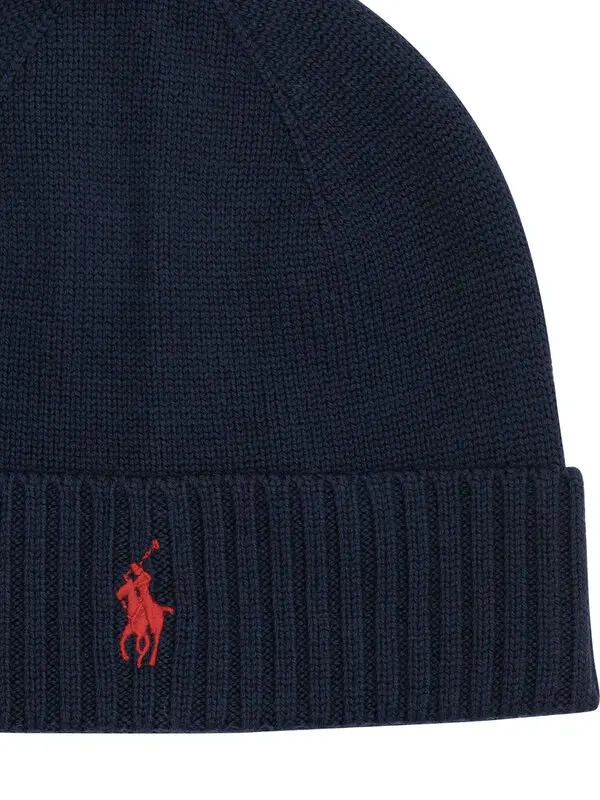 Polo Ralph Lauren Wool Beanie - Blue