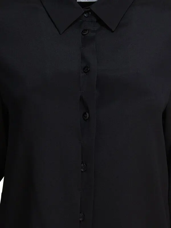Max Mara Pure Silk Shirt - Black