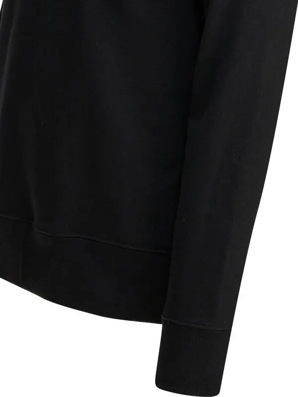 MERZ B. SCHWANEN Loopwheeled Crewneck Sweatshirt - Black