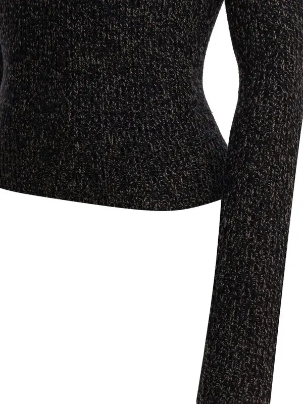 Max Mara Wool And Cashmere Turtleneck Sweater - Black