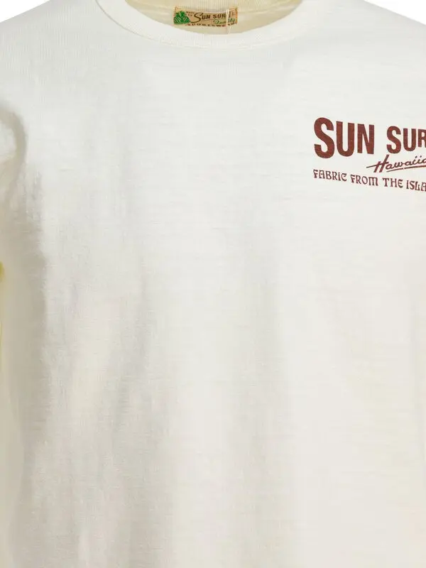 SUN SURF Mc Cully Chop Sui' T Shirt - Beige