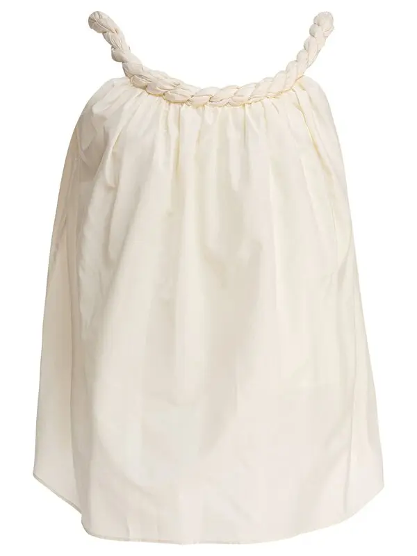 Loulou De Saison Gathered Top - Beige