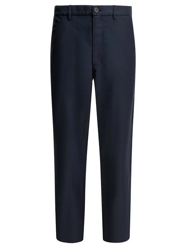 Comme Des Garçons Wool-blend Trousers - Blue