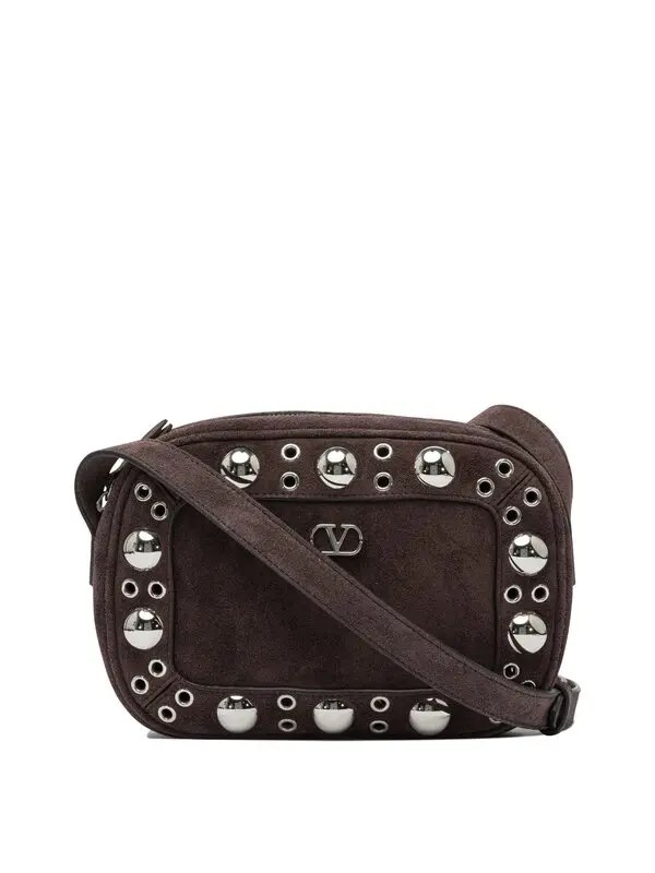 Valentino Garavani Nellcôte Crossbody Bag - Brown