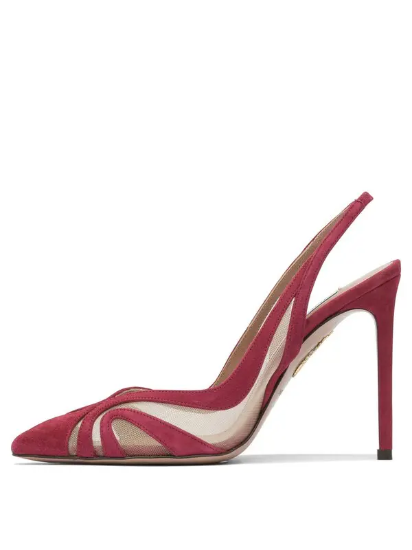 AQUAZZURA Lune 105 Mm Slingbacks