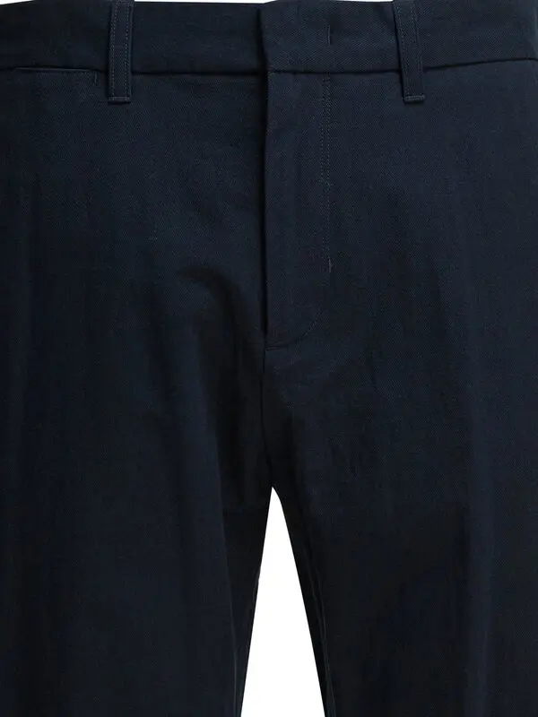 Vince Louie Relaxed Twill Trousers - Black