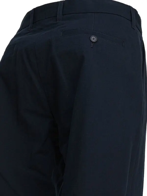 Vince Louie Relaxed Twill Trousers - Black