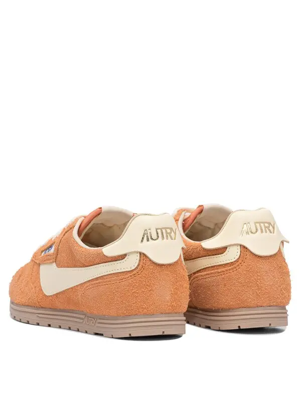 AUTRY Windspin Suede And Leather Sneakers