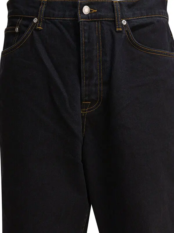 StÜssy Straight Leg Jeans - Black