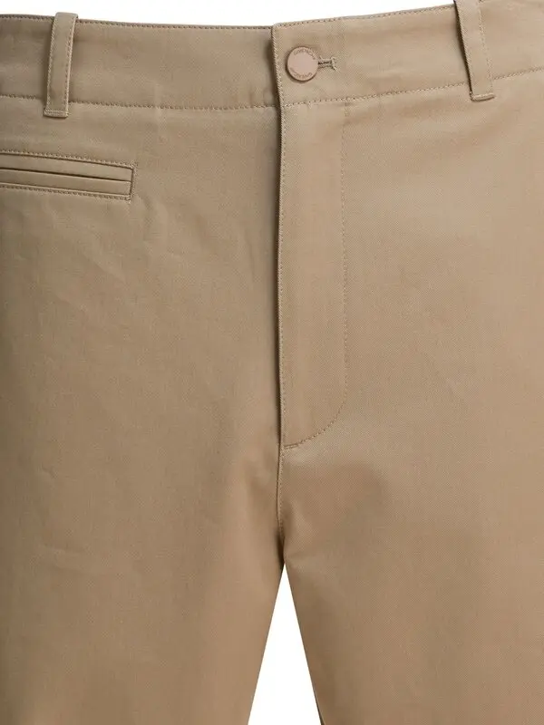Givenchy Cotton Chino Shorts - Beige