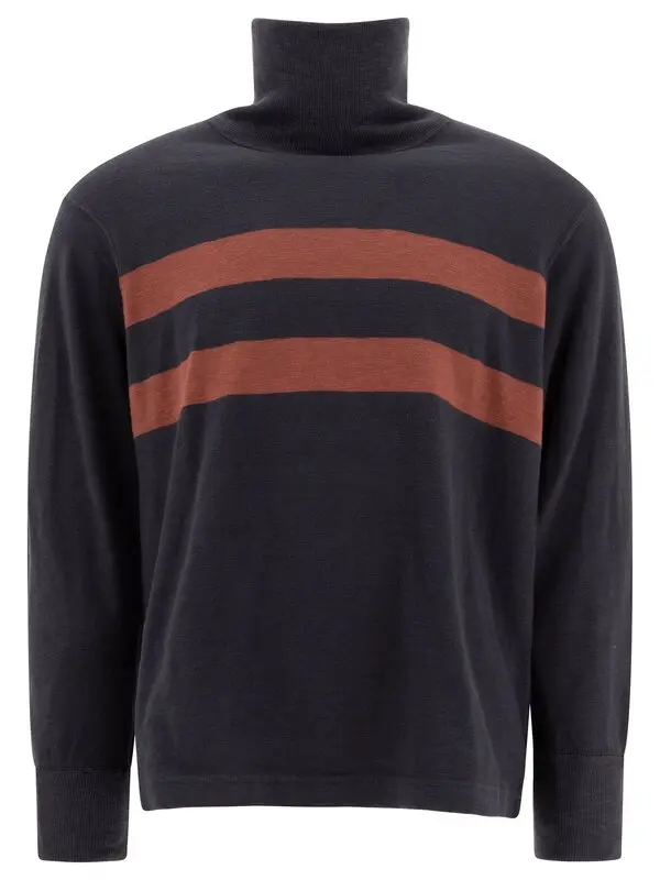Ralph Lauren Cotton Turtleneck Sweater - Blue