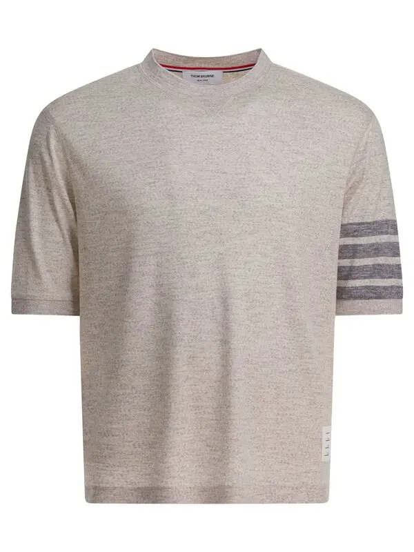 Thom Browne Wool T Shirt '4 Bar
