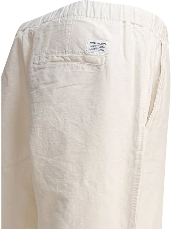 Norse Projects Ezra Trousers - White