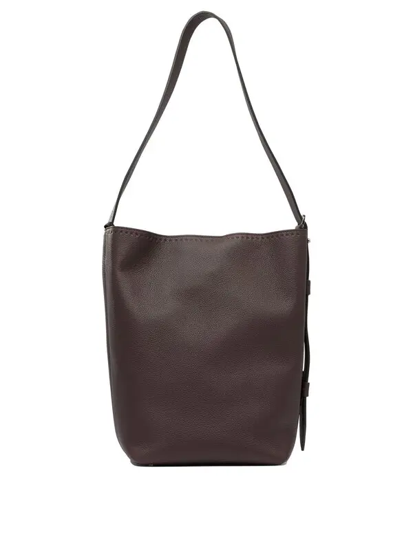 Max Mara Archetipo Shoulder Bag - Bordeaux