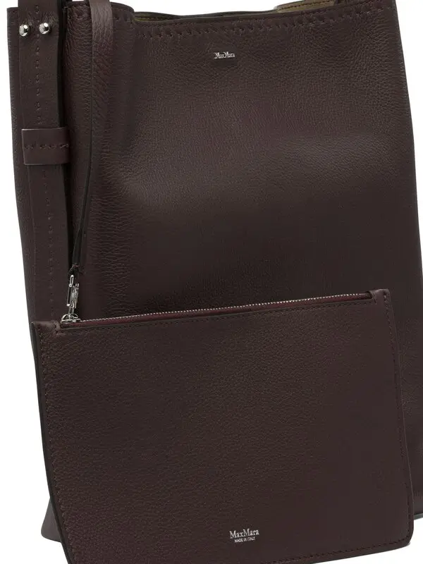Max Mara Archetipo Shoulder Bag - Bordeaux