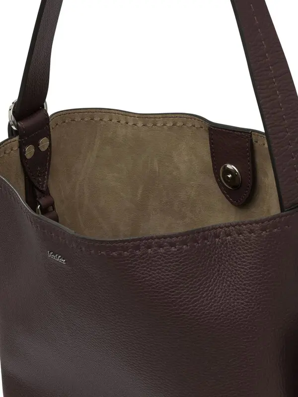 Max Mara Archetipo Shoulder Bag - Bordeaux