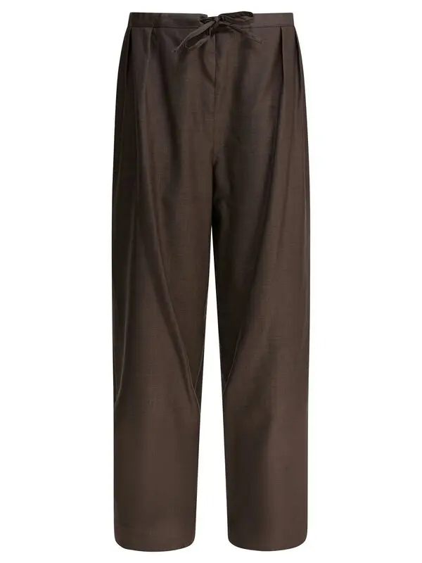 Loulou De Saison Cove Lds Trousers - Brown
