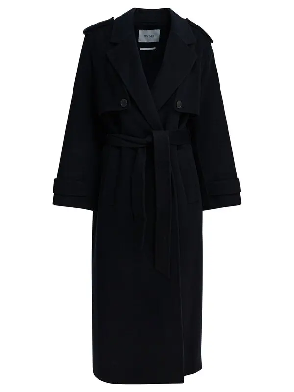 IVY OAK Wool Coat - Blue