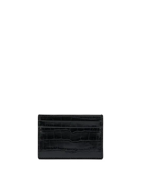 TOM FORD Exotic Line' Card Holder - Black