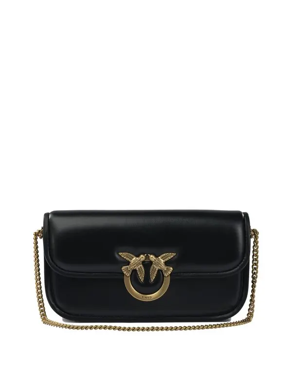 Pinko Crossbody Bags - Black