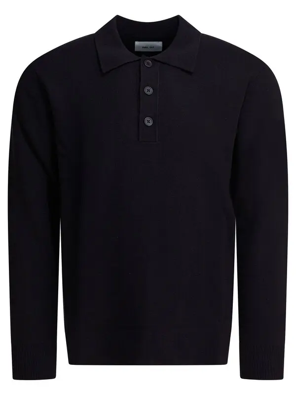 NN.07 Harald Wool Blend Polo Sweater