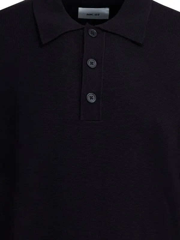 NN.07 Harald Wool Blend Polo Sweater