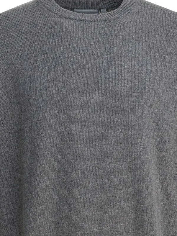 Carhartt Work In Progress Crew-neck Wool-blend Sweater - Grey