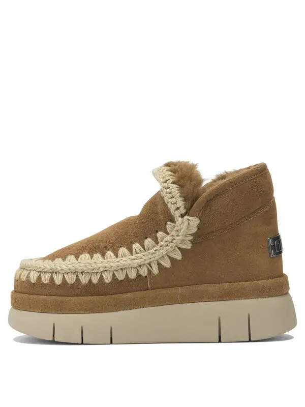 Mou Ankle Boots - Beige