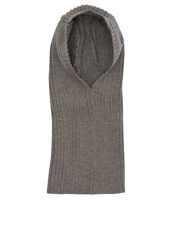 Needles Merino Wool Balaclava - Grey