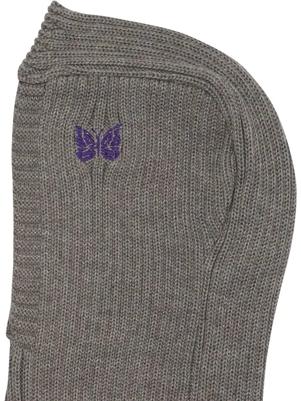 Needles Merino Wool Balaclava - Grey
