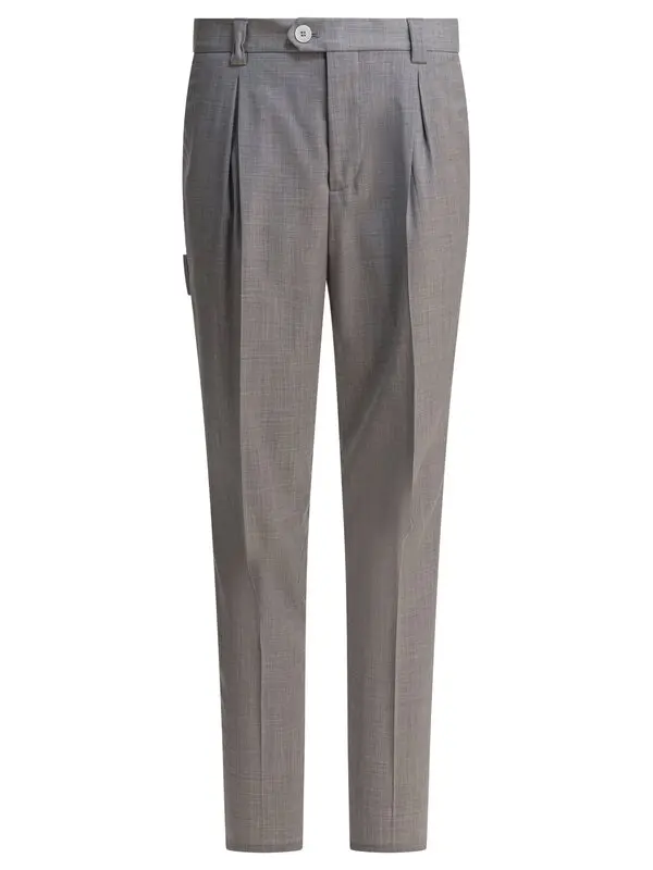 Brunello Cucinelli Virgin Wool Dynamic Pants