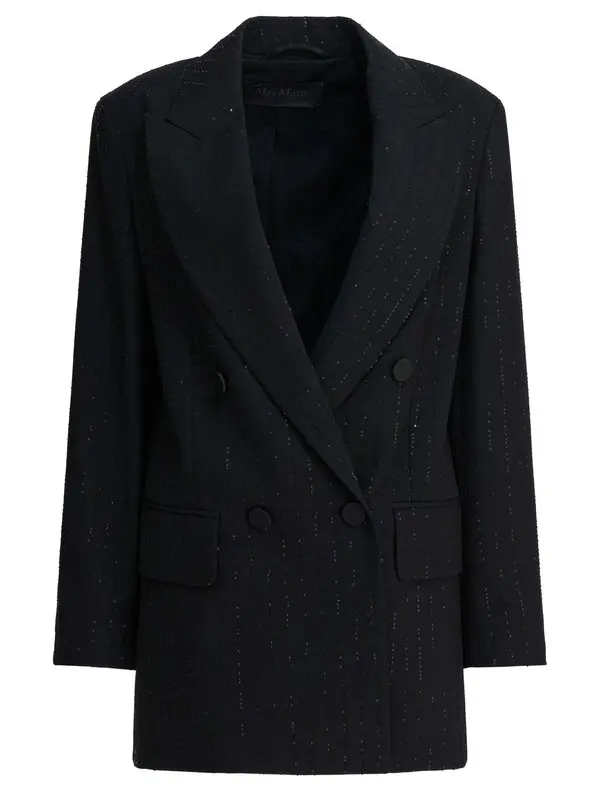 Max Mara Double-breasted Wool Blazer