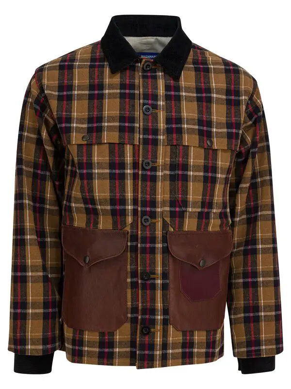 Junya Watanabe Lightweight Check Jacket - Brown