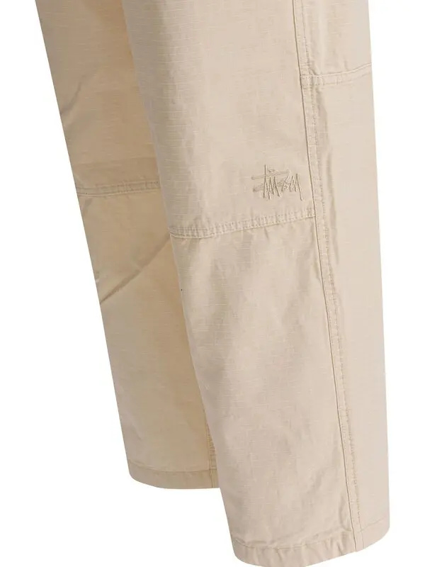 StÜssy Relaxed Fit Trousers - Beige