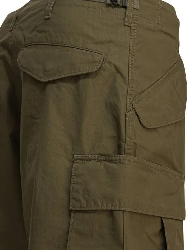 BEAMS Mil Shorts - Green
