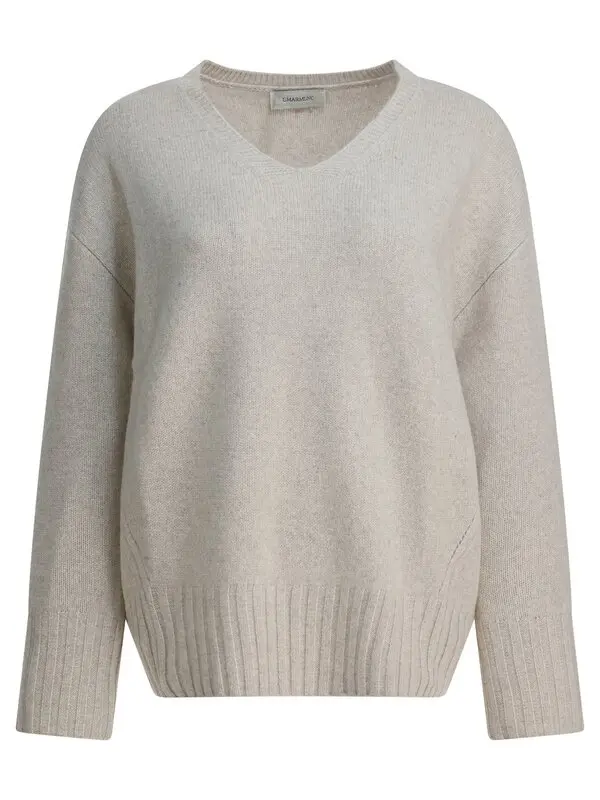 UMARMUNG Wool And Cashmere V-neck Sweater