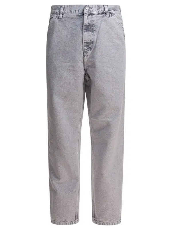 Carhartt Work In Progress Single Knee Pants - Light Blue
