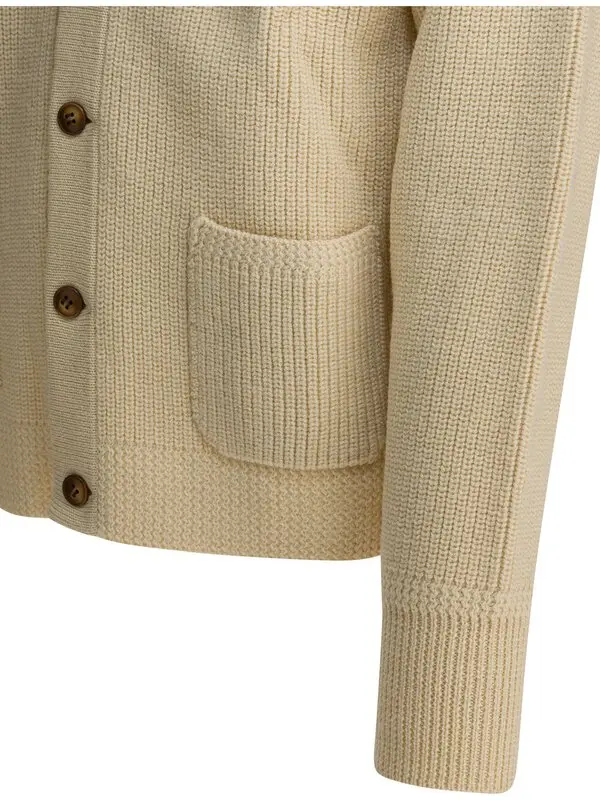 HUMAN MADE Wool Cardigan - White