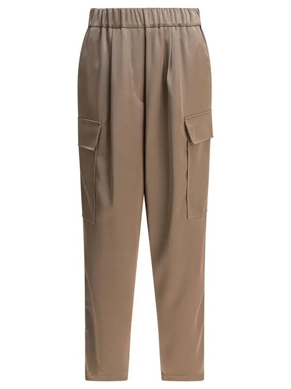 SEMPER Tapered Cargo Pants - Beige