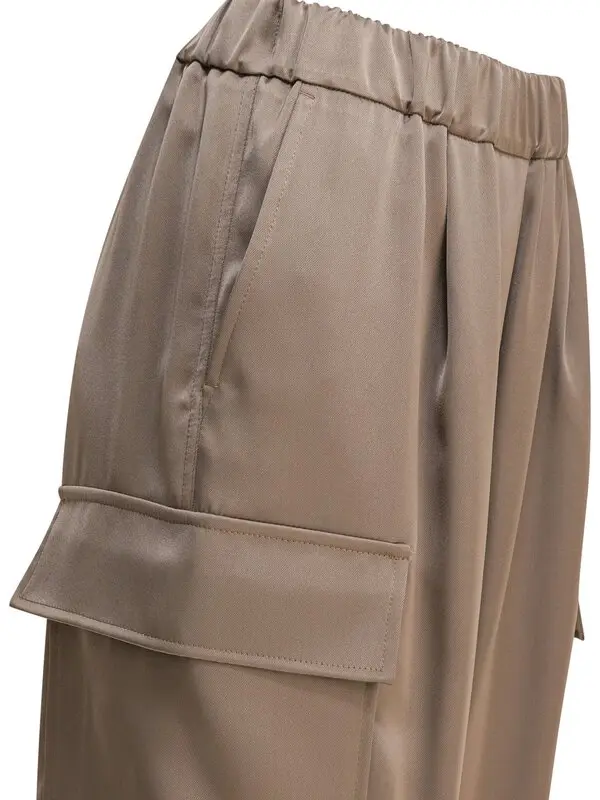 SEMPER Tapered Cargo Pants - Beige