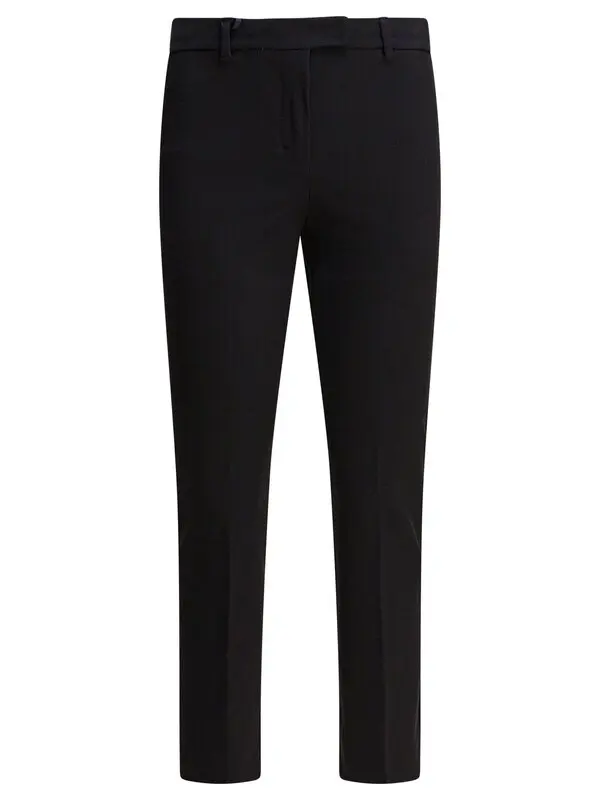 Max Mara Stretch Cotton-blend Trousers